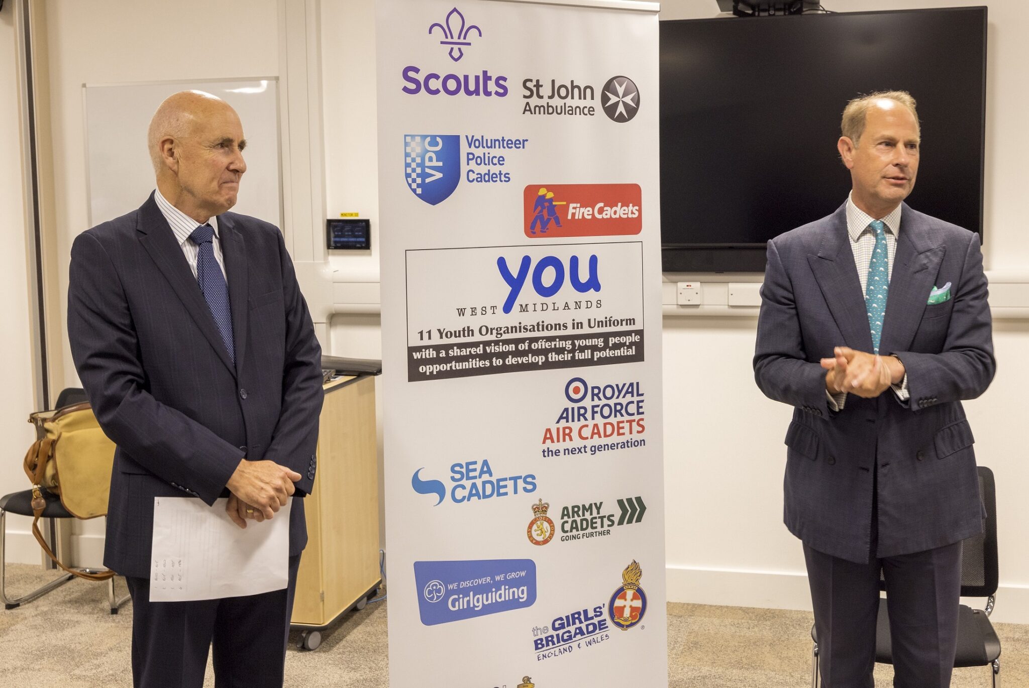 The Earl of Wessex KG GCVO launches YOU West Midlands - WM RFCA