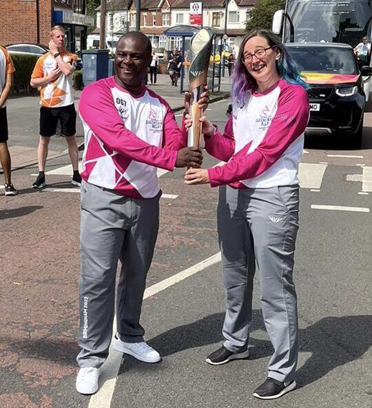 Snapshot on three Commonwealth Games baton bearers - WM RFCA
