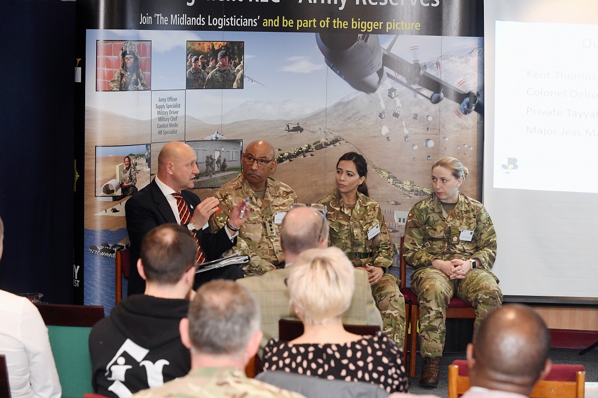 Army Reserve welcome employers in Coventry - WM RFCA