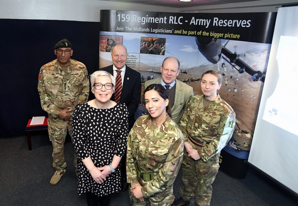 Army Reserve welcome employers in Coventry - WM RFCA
