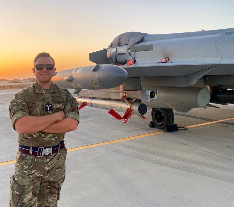 RAF Reservists mobilise with Typhoons - West Midland RFCA