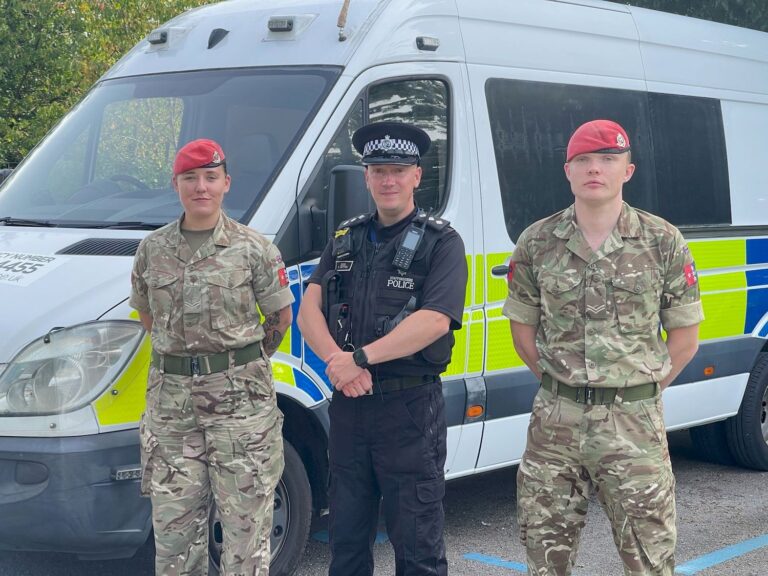 Staffordshire Police launch partnership with military police
